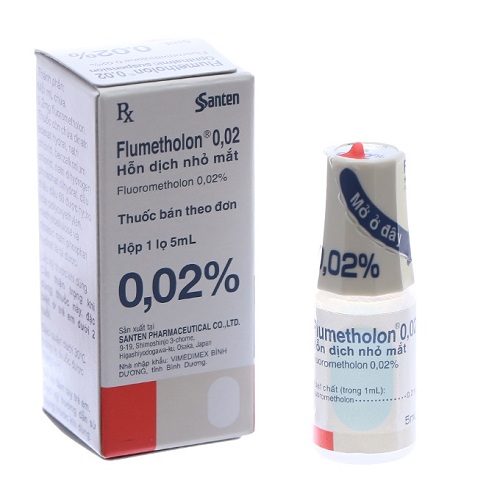 Flumetholon 0.02% Lọ 5ml Santen - Dược phẩm Hồng Phát